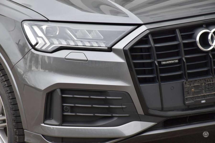 Pelēks Audi Q7 2022 Viļņa, ar dzinēja tilpumu 2.97 L un nobraukumu 82 tūkst. km par 39300 €, foto 6 vietnē AUTOMOTO.COM.LV