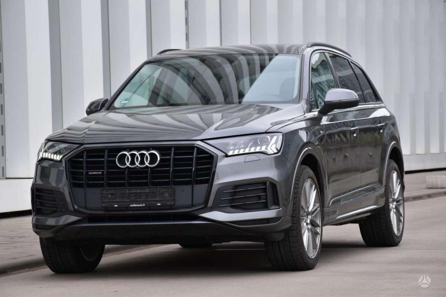 Pelēks Audi Q7 2022 Viļņa, ar dzinēja tilpumu 2.97 L un nobraukumu 82 tūkst. km par 39300 €, foto 12 vietnē AUTOMOTO.COM.LV
