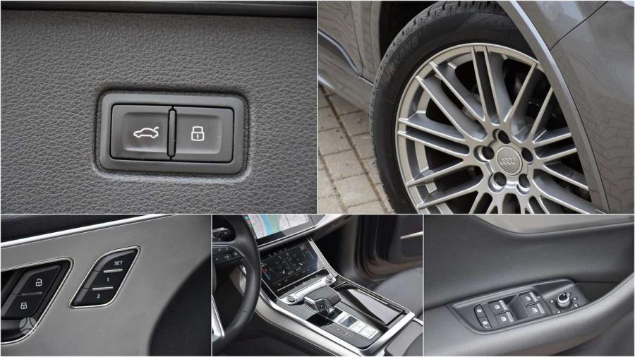 Pelēks Audi Q7 2022 Viļņa, ar dzinēja tilpumu 2.97 L un nobraukumu 82 tūkst. km par 39300 €, foto 14 vietnē AUTOMOTO.COM.LV
