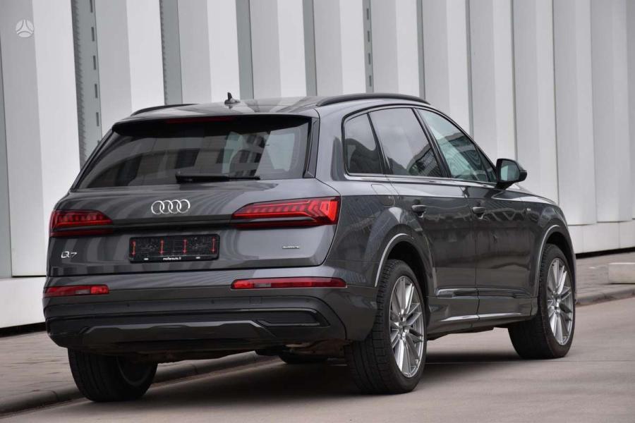 Pelēks Audi Q7 2022 Viļņa, ar dzinēja tilpumu 2.97 L un nobraukumu 82 tūkst. km par 39300 €, foto 22 vietnē AUTOMOTO.COM.LV