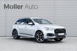 Серый Ауди Ку 7 2022 в Рига, объемом двигателя 3.00 л и пробегом 61 тыс. км за 35650 €, фото 3 на AUTOMOTO.COM.LV