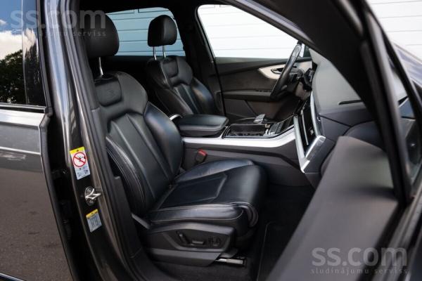 Pelēks Audi Q7 2022 Rīga, ar dzinēja tilpumu 3.00 L un nobraukumu 79 tūkst. km par 39950 €, foto 6 vietnē AUTOMOTO.COM.LV