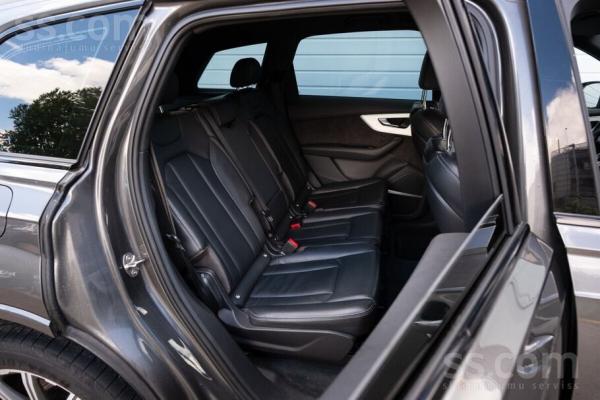 Pelēks Audi Q7 2022 Rīga, ar dzinēja tilpumu 3.00 L un nobraukumu 79 tūkst. km par 39950 €, foto 7 vietnē AUTOMOTO.COM.LV