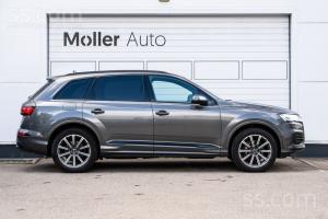 Grey Audi Q7 2022 in Riga, with an engine capacity of 3.00 L and mileage of 79 thousand km for 39950 €, photo 6 on AUTOMOTO.COM.LV