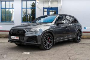 Grey Audi Q7 2022 in Vilnius, with an engine capacity of 3.00 L and mileage of 100 thousand km for 60000 €, photo 9 on AUTOMOTO.COM.LV