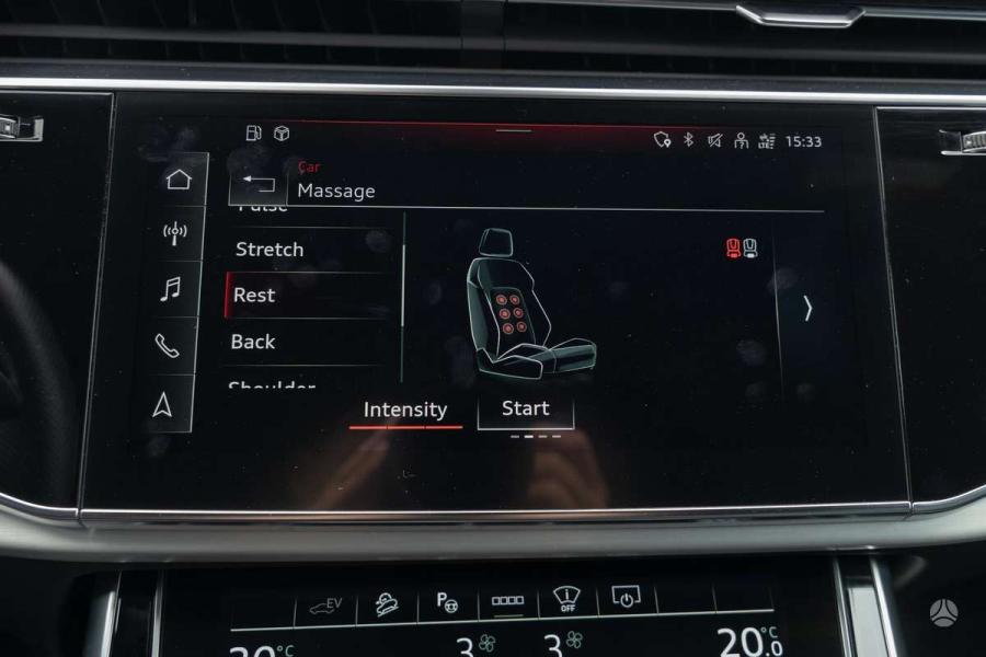Grey Audi Q7 2022 in Vilnius, with an engine capacity of 3.00 L and mileage of 100 thousand km for 60000 €, photo 29 on AUTOMOTO.COM.LV