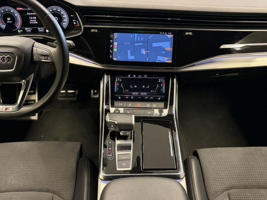 Grey Audi Q7 2022 in Riga, with an engine capacity of 3.00 L and mileage of 61 thousand km for 41490 €, photo 18 on AUTOMOTO.COM.LV