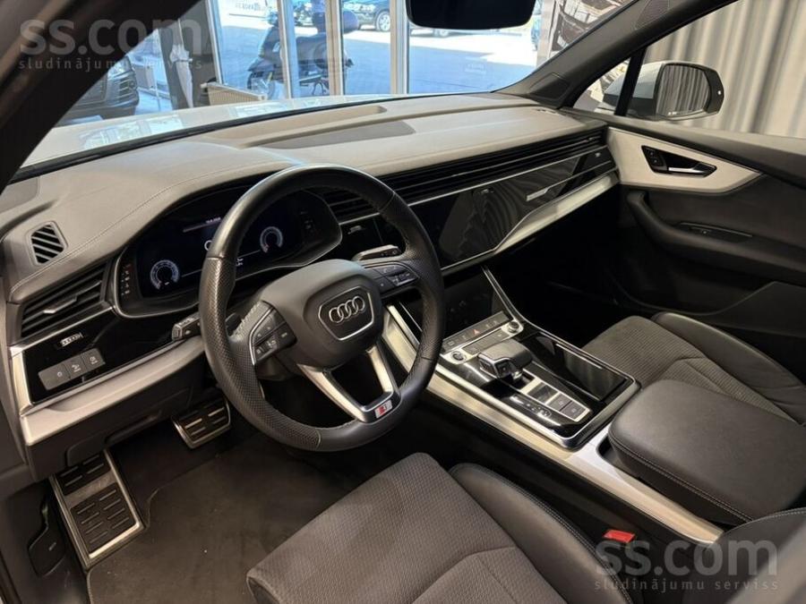 Pelēks Audi Q7 2022 Rīga, ar dzinēja tilpumu 3.00 L un nobraukumu 61 tūkst. km par 41490 €, foto 10 vietnē AUTOMOTO.COM.LV