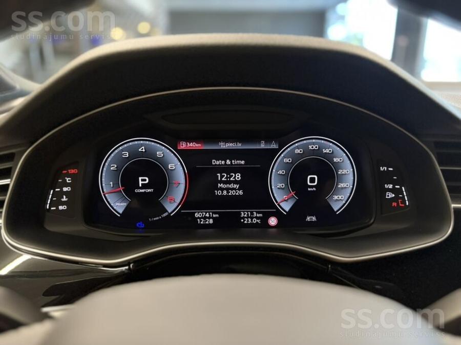 Pelēks Audi Q7 2022 Rīga, ar dzinēja tilpumu 3.00 L un nobraukumu 61 tūkst. km par 41490 €, foto 14 vietnē AUTOMOTO.COM.LV