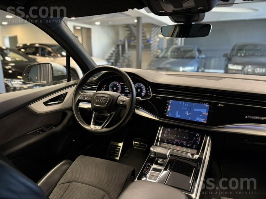 Pelēks Audi Q7 2022 Rīga, ar dzinēja tilpumu 3.00 L un nobraukumu 61 tūkst. km par 41490 €, foto 17 vietnē AUTOMOTO.COM.LV