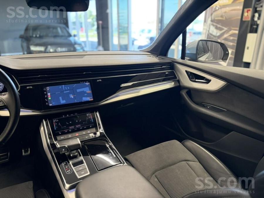 Pelēks Audi Q7 2022 Rīga, ar dzinēja tilpumu 3.00 L un nobraukumu 61 tūkst. km par 41490 €, foto 18 vietnē AUTOMOTO.COM.LV