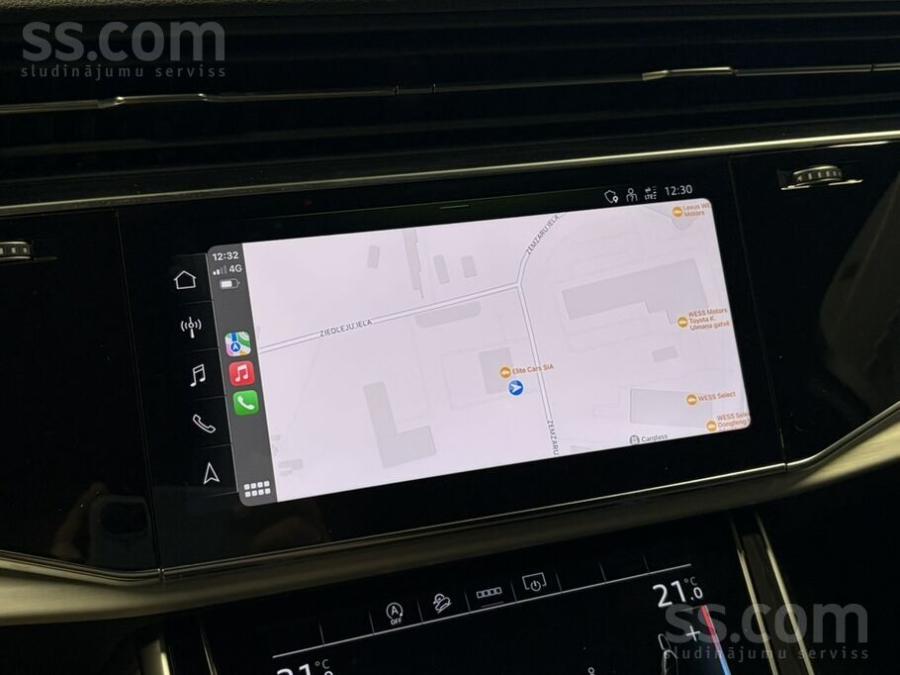 Pelēks Audi Q7 2022 Rīga, ar dzinēja tilpumu 3.00 L un nobraukumu 61 tūkst. km par 41490 €, foto 21 vietnē AUTOMOTO.COM.LV