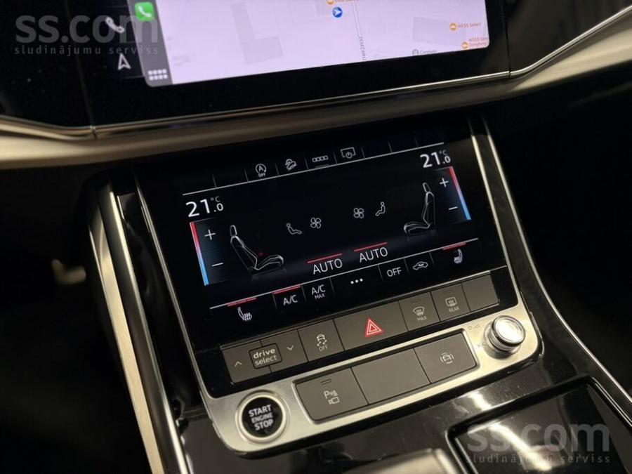 Pelēks Audi Q7 2022 Rīga, ar dzinēja tilpumu 3.00 L un nobraukumu 61 tūkst. km par 41490 €, foto 23 vietnē AUTOMOTO.COM.LV