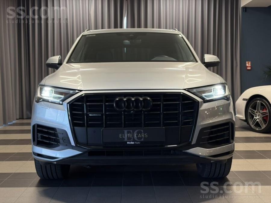 Pelēks Audi Q7 2022 Rīga, ar dzinēja tilpumu 3.00 L un nobraukumu 61 tūkst. km par 41490 €, foto 36 vietnē AUTOMOTO.COM.LV