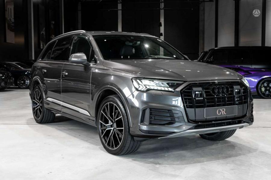 Pelēks Audi Q7 2022 Rīga, ar dzinēja tilpumu 2.97 L un nobraukumu 80 tūkst. km par 43000 €, foto 4 vietnē AUTOMOTO.COM.LV