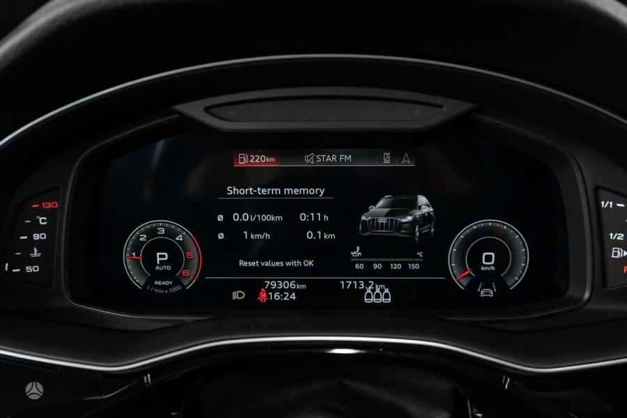 Pelēks Audi Q7 2022 Rīga, ar dzinēja tilpumu 2.97 L un nobraukumu 80 tūkst. km par 43000 €, foto 23 vietnē AUTOMOTO.COM.LV