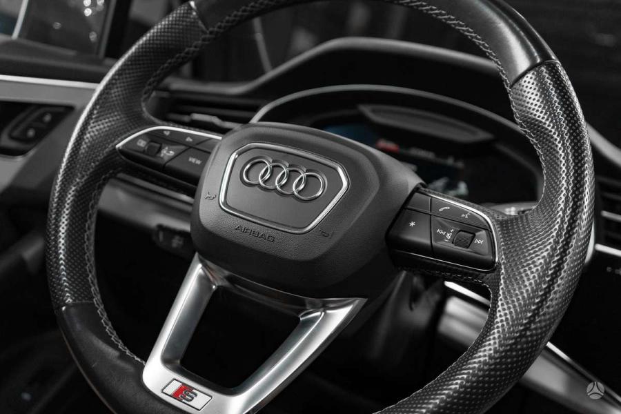 Pelēks Audi Q7 2022 Rīga, ar dzinēja tilpumu 2.97 L un nobraukumu 80 tūkst. km par 43000 €, foto 24 vietnē AUTOMOTO.COM.LV