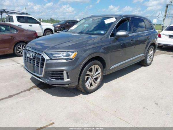 Pelēks Audi Q7 2022 Klaipėda, ar dzinēja tilpumu 3.00 L un nobraukumu 80 tūkst. km par 16000 €, foto 3 vietnē AUTOMOTO.COM.LV