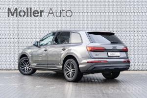 Grey Audi Q7 2023 in Riga, with an engine capacity of 3.00 L and mileage of 52 thousand km for 53550 €, photo 3 on AUTOMOTO.COM.LV