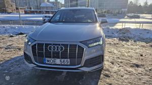 Grey Audi Q7 2023 in Kaunas, with an engine capacity of 2.97 L and mileage of 35 thousand km for 53000 €, photo  on AUTOMOTO.COM.LV