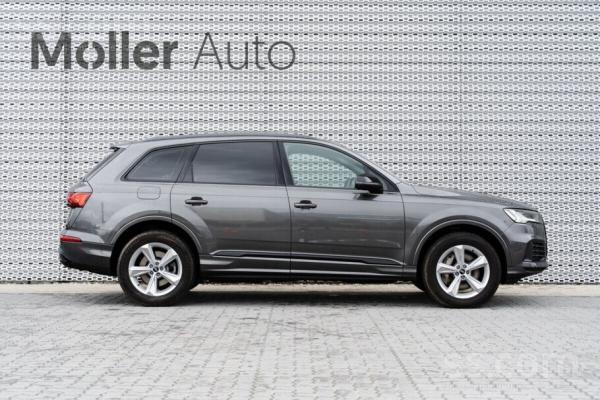 Grey Audi Q7 2023 in Riga, with an engine capacity of 3.00 L and mileage of 78 thousand km for 51750 €, photo 5 on AUTOMOTO.COM.LV