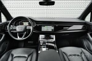 Grey Audi Q7 2023 in Riga, with an engine capacity of 3.00 L and mileage of 78 thousand km for 51750 €, photo 7 on AUTOMOTO.COM.LV