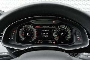 Grey Audi Q7 2023 in Riga, with an engine capacity of 3.00 L and mileage of 78 thousand km for 51750 €, photo 15 on AUTOMOTO.COM.LV