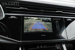 Grey Audi Q7 2023 in Riga, with an engine capacity of 3.00 L and mileage of 78 thousand km for 51750 €, photo 18 on AUTOMOTO.COM.LV