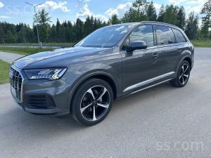 Grey Audi Q7 2023 in Preili, with an engine capacity of 3.00 L and mileage of 98 thousand km for 49900 €, photo  on AUTOMOTO.COM.LV