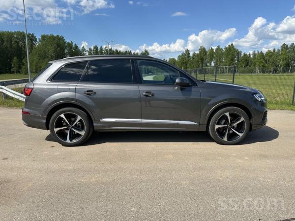 Grey Audi Q7 2023 in Preili, with an engine capacity of 3.00 L and mileage of 98 thousand km for 49900 €, photo 4 on AUTOMOTO.COM.LV