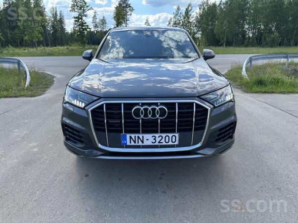 Grey Audi Q7 2023 in Preili, with an engine capacity of 3.00 L and mileage of 98 thousand km for 49900 €, photo 5 on AUTOMOTO.COM.LV