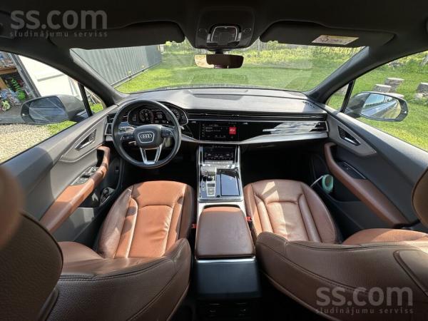 Grey Audi Q7 2023 in Preili, with an engine capacity of 3.00 L and mileage of 98 thousand km for 49900 €, photo 7 on AUTOMOTO.COM.LV
