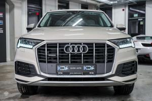 Grey Audi Q7 2023 in Kaunas, with an engine capacity of 2.97 L and mileage of 35 thousand km for 48950 €, photo 5 on AUTOMOTO.COM.LV