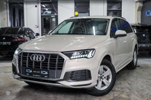 Grey Audi Q7 2023 in Kaunas, with an engine capacity of 2.97 L and mileage of 35 thousand km for 48950 €, photo 6 on AUTOMOTO.COM.LV