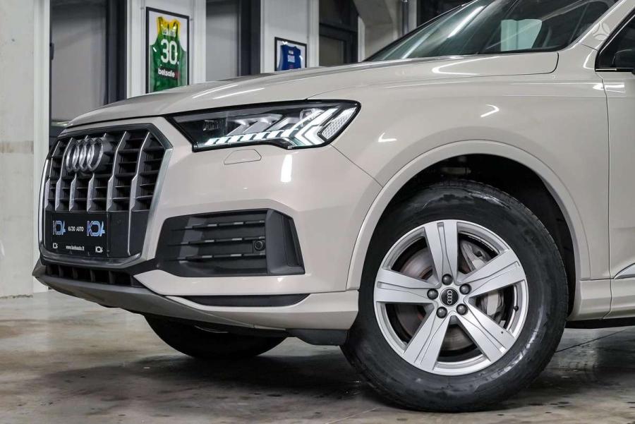 Grey Audi Q7 2023 in Kaunas, with an engine capacity of 2.97 L and mileage of 35 thousand km for 48950 €, photo 8 on AUTOMOTO.COM.LV