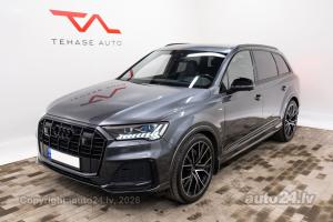 Серый Ауди Ку 7 2023 в Тарту, объемом двигателя 3.00 л и пробегом 74 тыс. км за 62900 €, фото  на AUTOMOTO.COM.LV