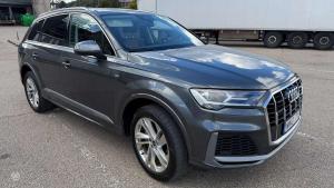 Grey Audi Q7 2023 in Vilnius, with an engine capacity of 3.00 L and mileage of 109 thousand km for 46000 €, photo 6 on AUTOMOTO.COM.LV