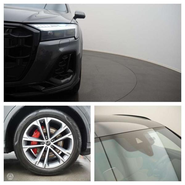 Audi Q7 2024 Viļņa vietnē Pelēks Audi Q7 2024 Viļņa, ar dzinēja tilpumu 3.00 L un nobraukumu 33 tūkst. km par 77800 €, foto 8 vietnē AUTOMOTO.COM.LV