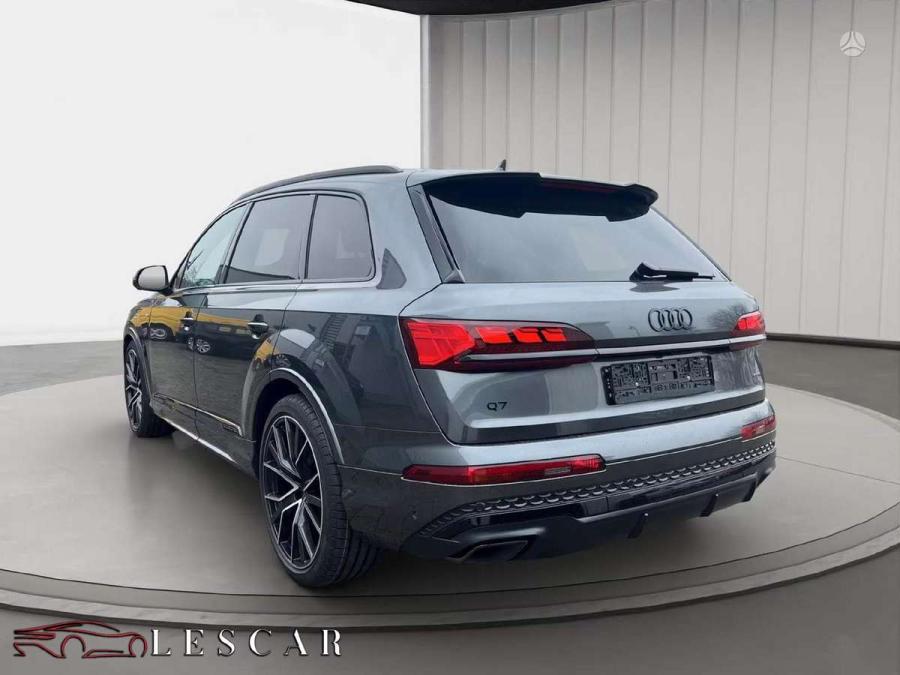 Grey Audi Q7 2025 in Vilnius, with an engine capacity of 2.97 L and mileage of 22 thousand km for 87500 €, photo 2 on AUTOMOTO.COM.LV
