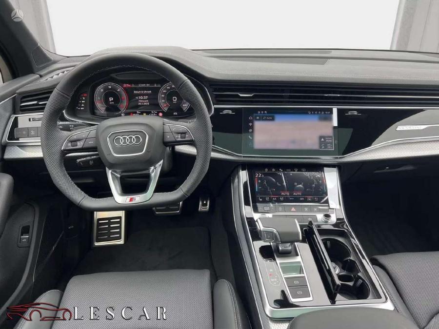 Grey Audi Q7 2025 in Vilnius, with an engine capacity of 2.97 L and mileage of 22 thousand km for 87500 €, photo 9 on AUTOMOTO.COM.LV