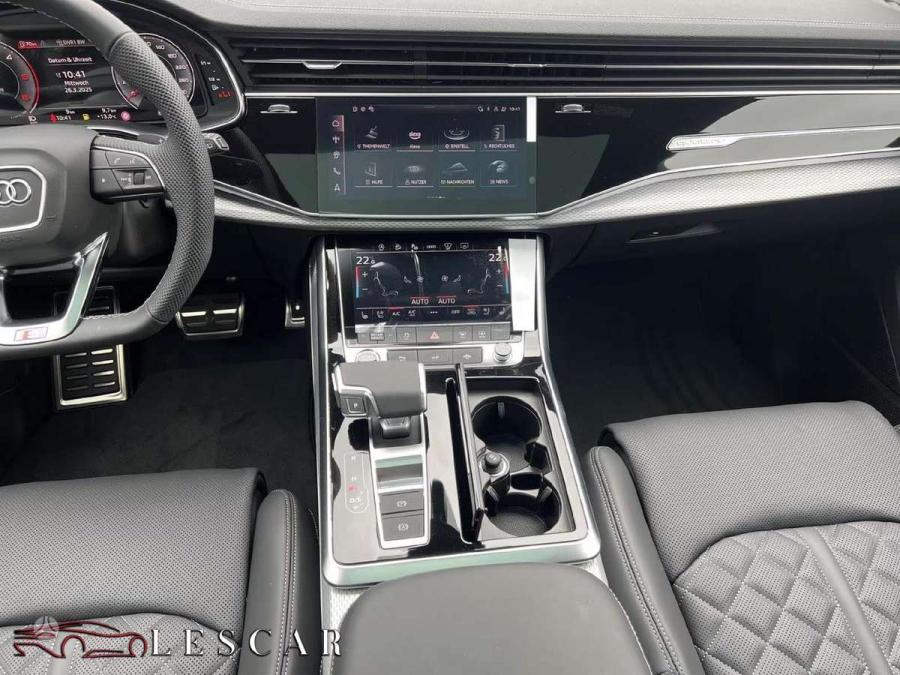 Grey Audi Q7 2025 in Vilnius, with an engine capacity of 2.97 L and mileage of 22 thousand km for 87500 €, photo 13 on AUTOMOTO.COM.LV