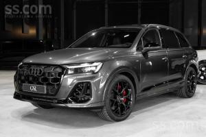 Pelēks Audi Q7 2026 Rīga, ar dzinēja tilpumu 3.00 L un nobraukumu 500 tūkst. km par 94380 €, foto  vietnē AUTOMOTO.COM.LV