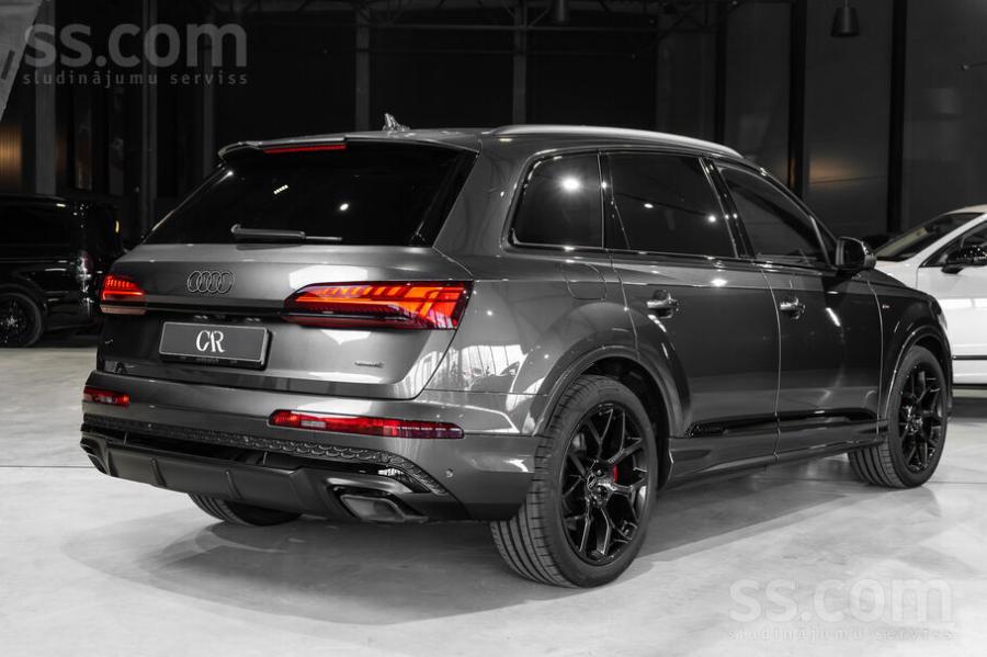 Pelēks Audi Q7 2026 Rīga, ar dzinēja tilpumu 3.00 L un nobraukumu 500 tūkst. km par 94380 €, foto 4 vietnē AUTOMOTO.COM.LV