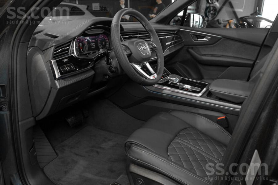 Pelēks Audi Q7 2026 Rīga, ar dzinēja tilpumu 3.00 L un nobraukumu 500 tūkst. km par 94380 €, foto 9 vietnē AUTOMOTO.COM.LV