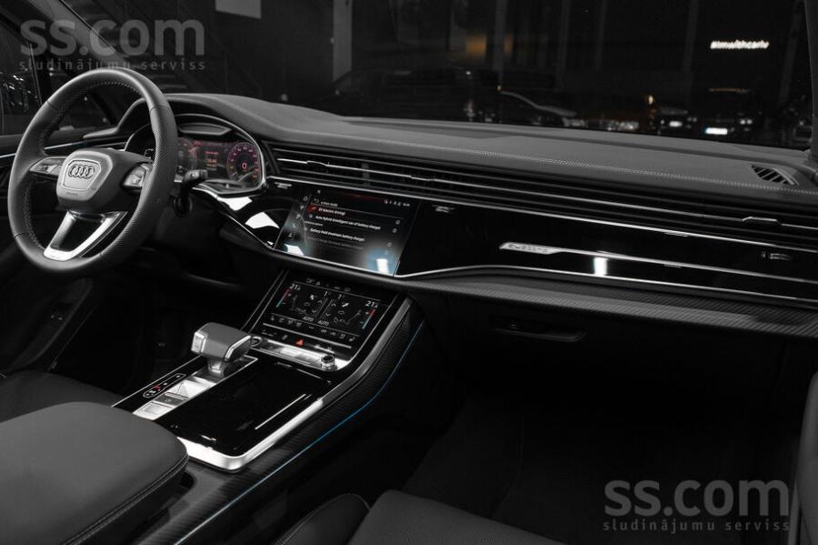 Pelēks Audi Q7 2026 Rīga, ar dzinēja tilpumu 3.00 L un nobraukumu 500 tūkst. km par 94380 €, foto 12 vietnē AUTOMOTO.COM.LV