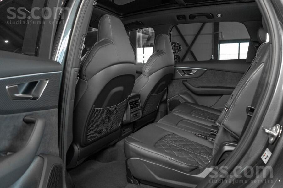 Pelēks Audi Q7 2026 Rīga, ar dzinēja tilpumu 3.00 L un nobraukumu 500 tūkst. km par 94380 €, foto 13 vietnē AUTOMOTO.COM.LV