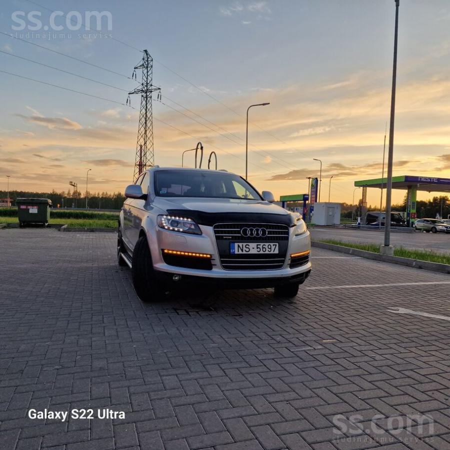 Pelēks Audi Q7 2007 Rīga, ar dzinēja tilpumu 4.20 L un nobraukumu 0 tūkst. km par 3500 €, foto 3 vietnē AUTOMOTO.COM.LV