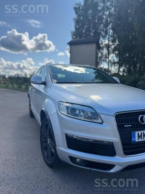 Pelēks Audi Q7 2008 Cēsis, ar dzinēja tilpumu 3.00 L un nobraukumu 375 tūkst. km par 5800 €, foto 3 vietnē AUTOMOTO.COM.LV