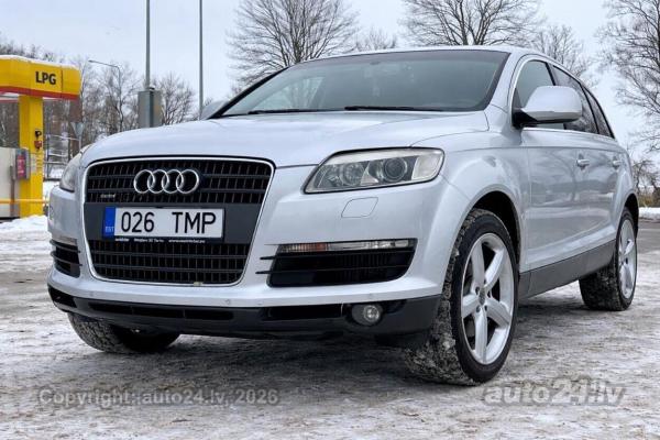 Pelēks Audi Q7 2006 Narva, ar dzinēja tilpumu 3.00 L un nobraukumu 345 tūkst. km par 3799 €, foto 8 vietnē AUTOMOTO.COM.LV