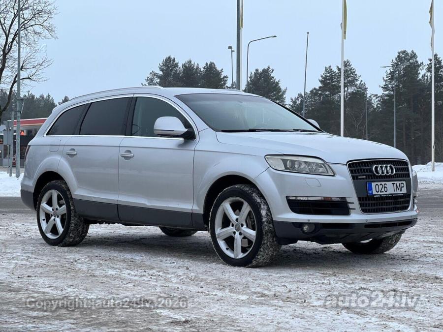 Grey Audi Q7 2006 in Narva, with an engine capacity of 3.00 L and mileage of 345 thousand km for 3799 €, photo 15 on AUTOMOTO.COM.LV